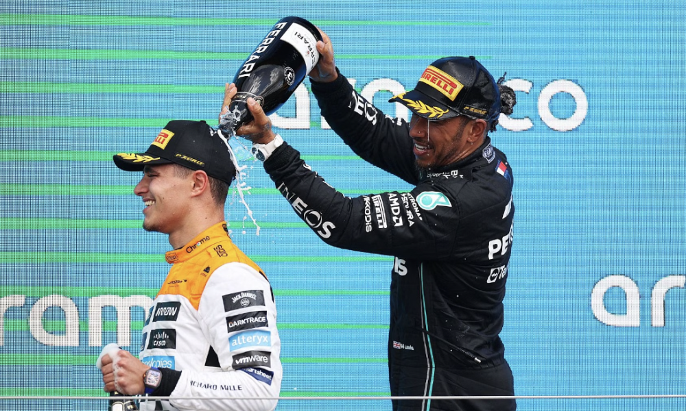 McLaren's ace Lando Norris believes Lewis Hamilton still has 'respect ...