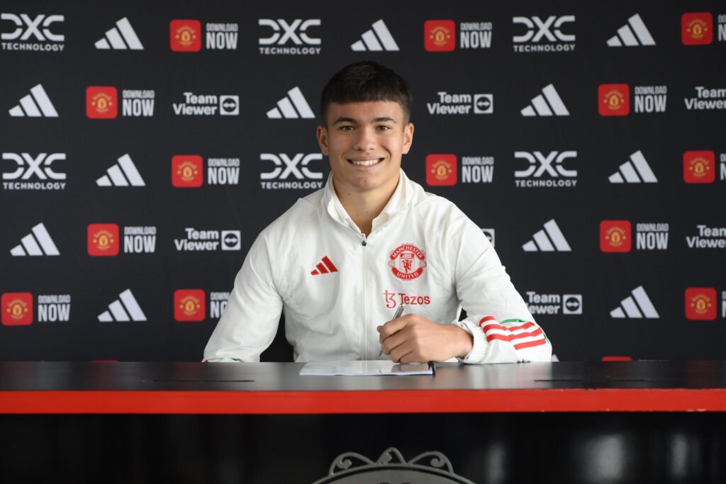Who is Gabriele Biancheri having signed his first professional deal ...