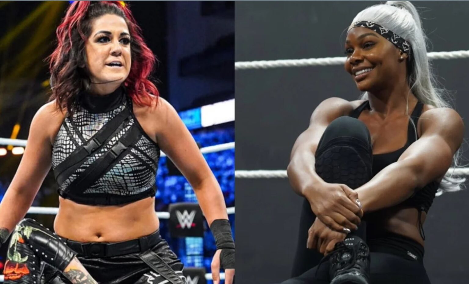 Bayley welcomes former AEW star Jade Cargill to WWE while taking a shot at Charlotte Flair ...
