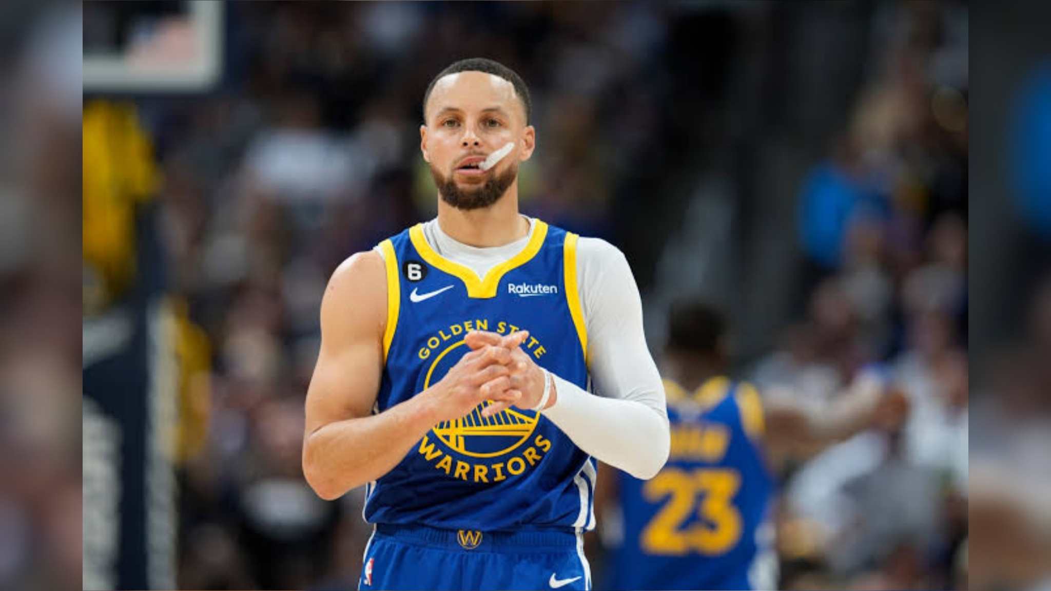Stephen Curry trails Kevin Durant and Russell Westbrook while LeBron ...