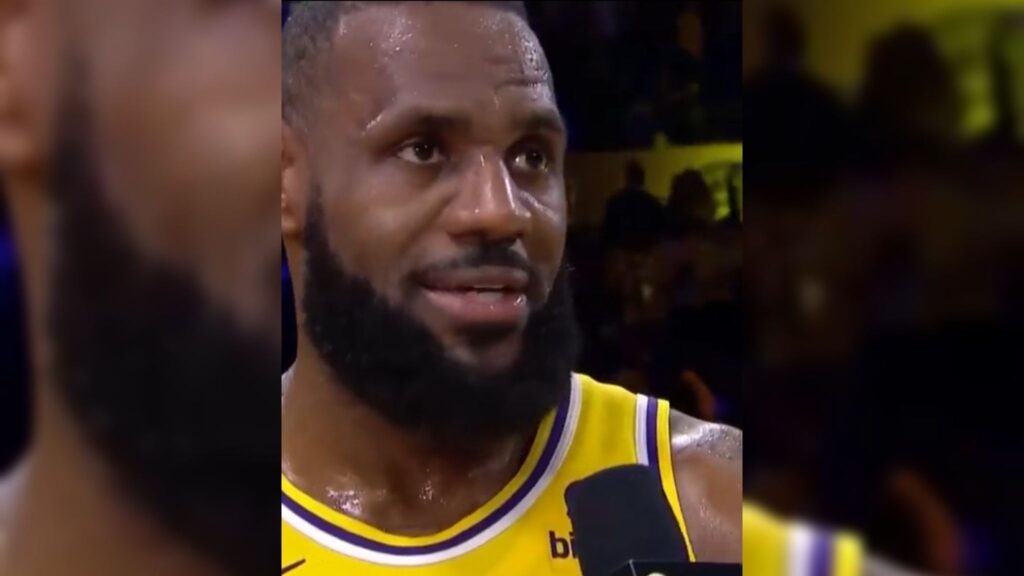 Hours after coming to Anthony Davis' aid, LeBron James issues 5-word ...