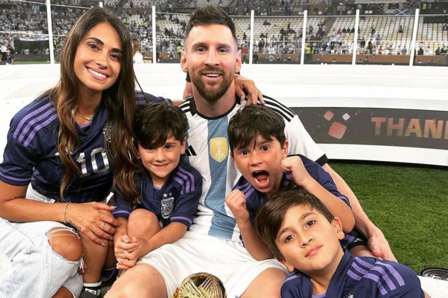 Lionel Messi family: Meet the three children and his wife Antonella ...