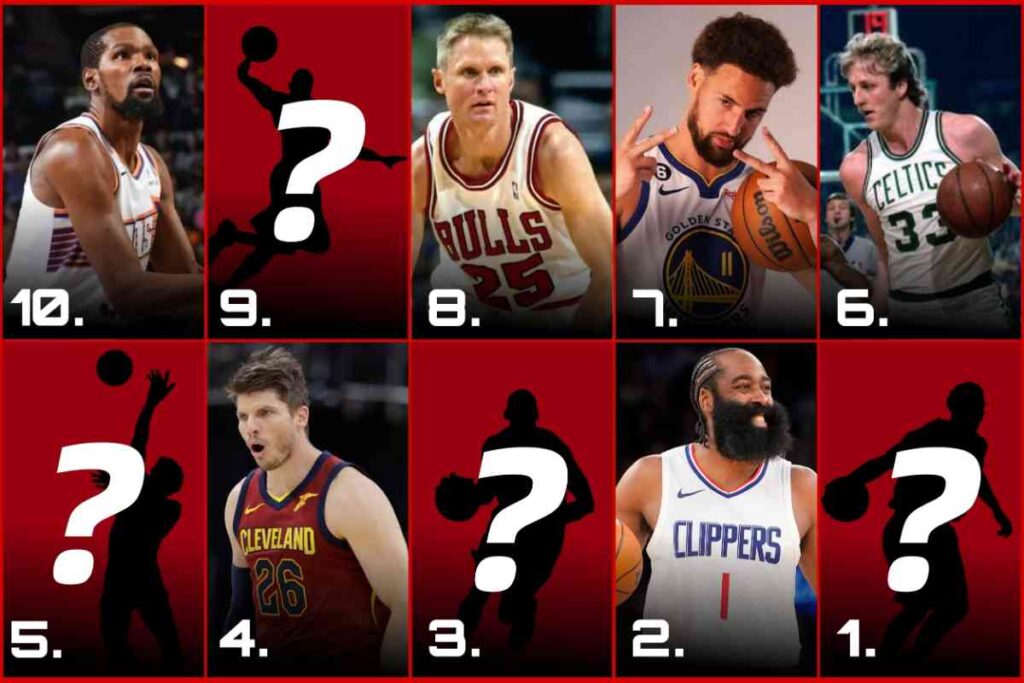 Ranking Top 10 Best 3-Point Shooters of All Time - SportsKnot