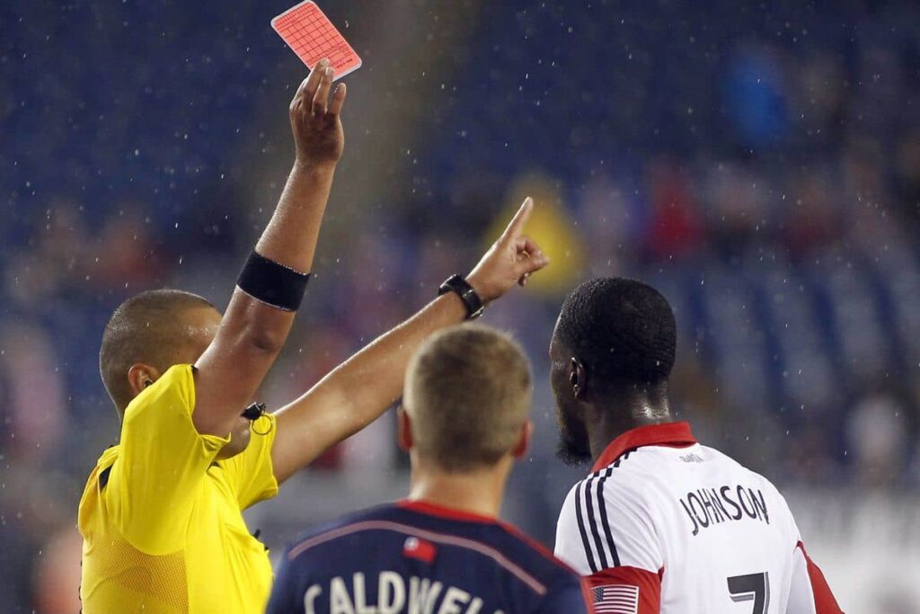 Top 10 Players With the Most Red Cards in Soccer History - SportsKnot