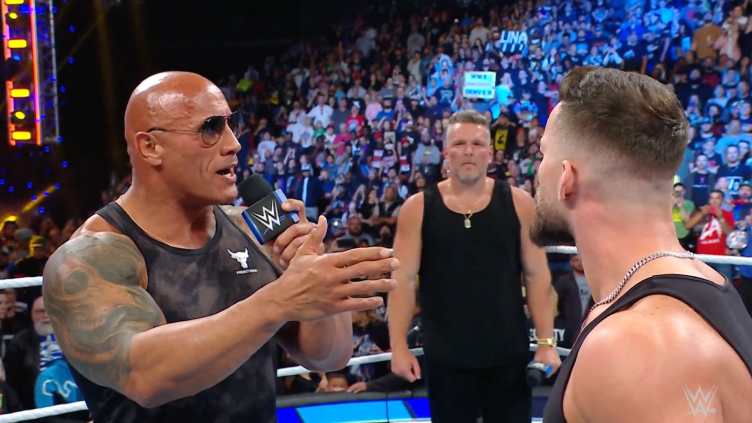 Australian officials reportedly want Dwayne "The Rock" Johnson to appear at WWE's Elimination ...