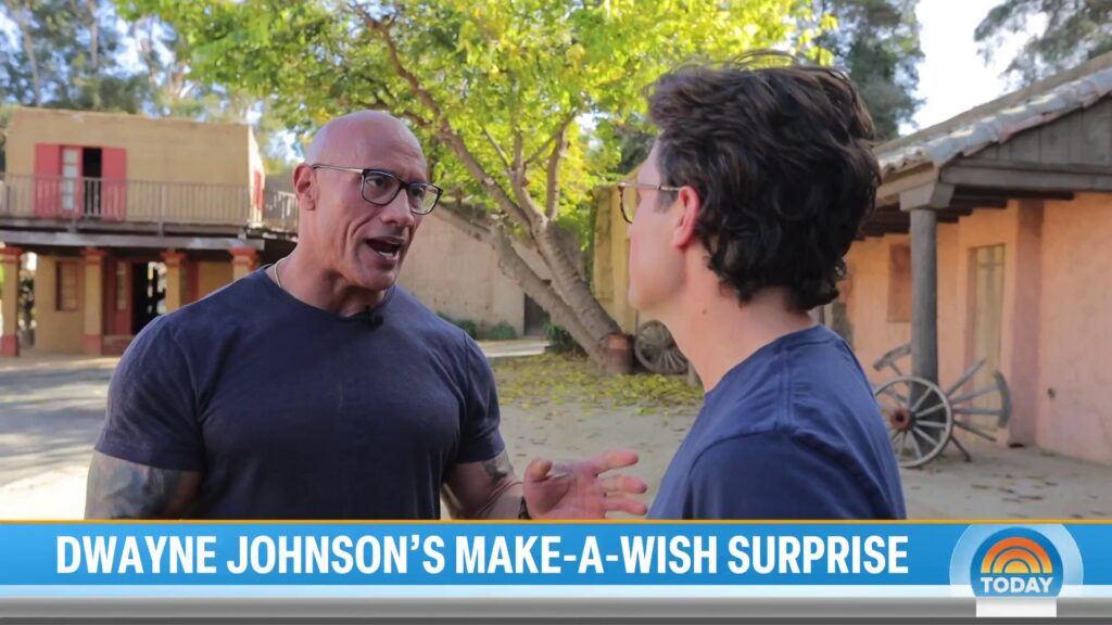 Watch: Dwayne ‘the Rock’ Johnson surprises kids and families with ...