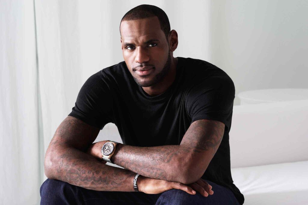 LeBron James makes stylish statement in all Louis Vuitton outfits at ...