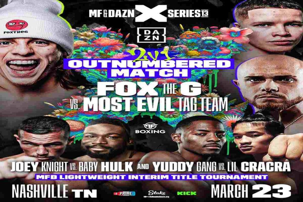 Boxing fans are going crazy over KSI’s Misfits’ 2 vs 1 fight ...