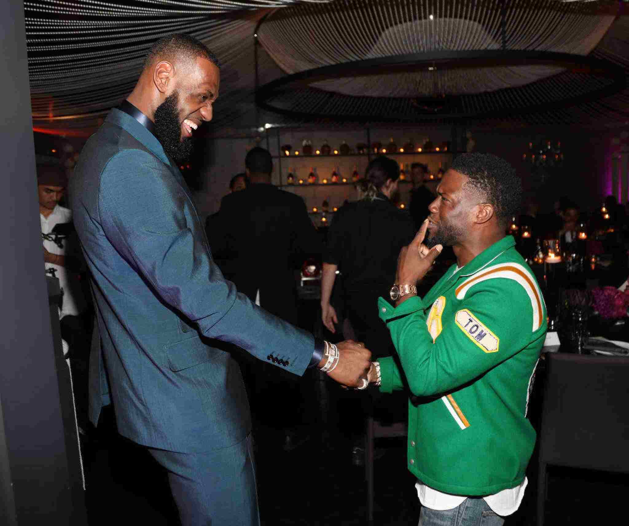 Kevin Hart hyped after LeBron James confirms partnership with $18 ...